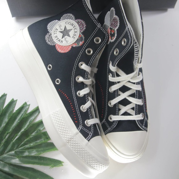 Converse | Shoes | Converse Chuck Taylor All Star Platform Patchwork ...